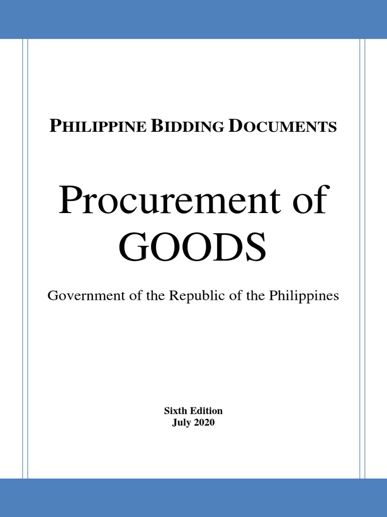 Public Bidding Document | Download Free PDF | Procurement | Prices