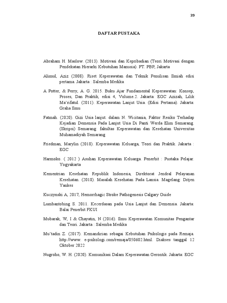 Panduan Stroke Calgary dan Keperawatan | PDF