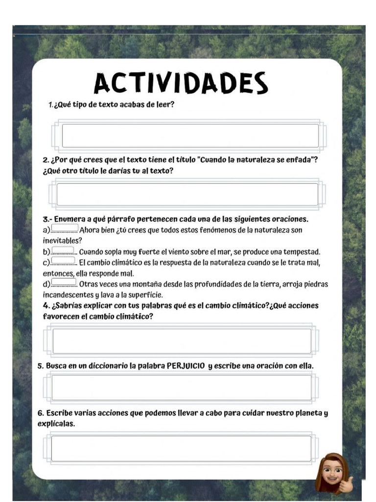 Lectura Dia de La Tierra | PDF