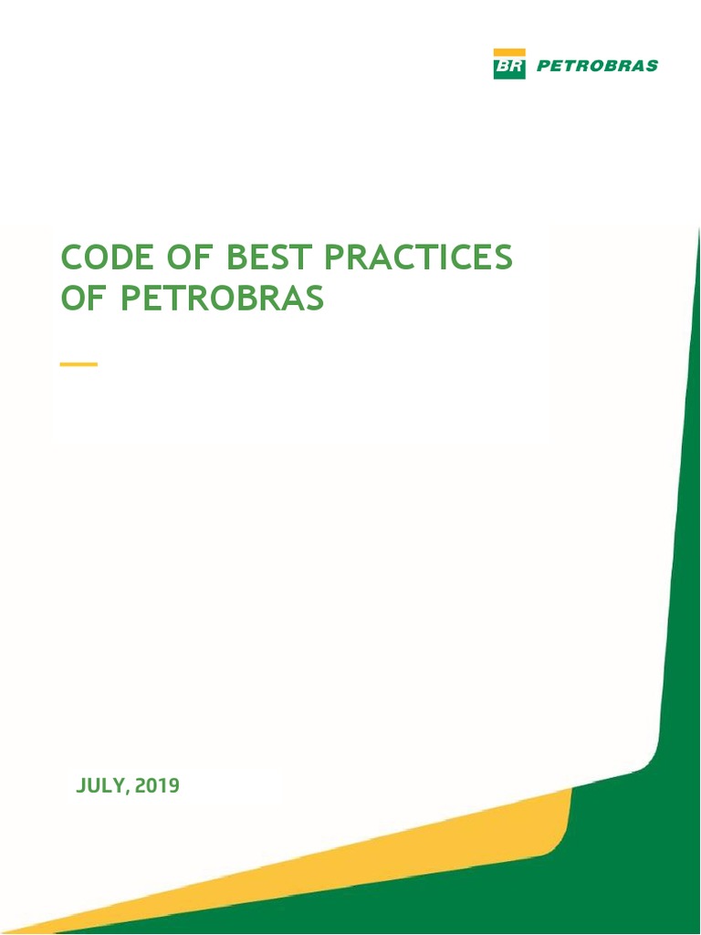 Code of Best Practices of Petrobras - 2019 | PDF | Corporate Governance | Stocks