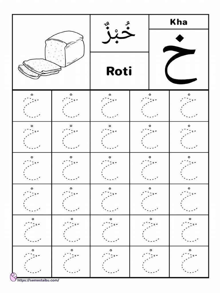 menebalkan-mengandeli-huruf-hijaiyah-kho | PDF