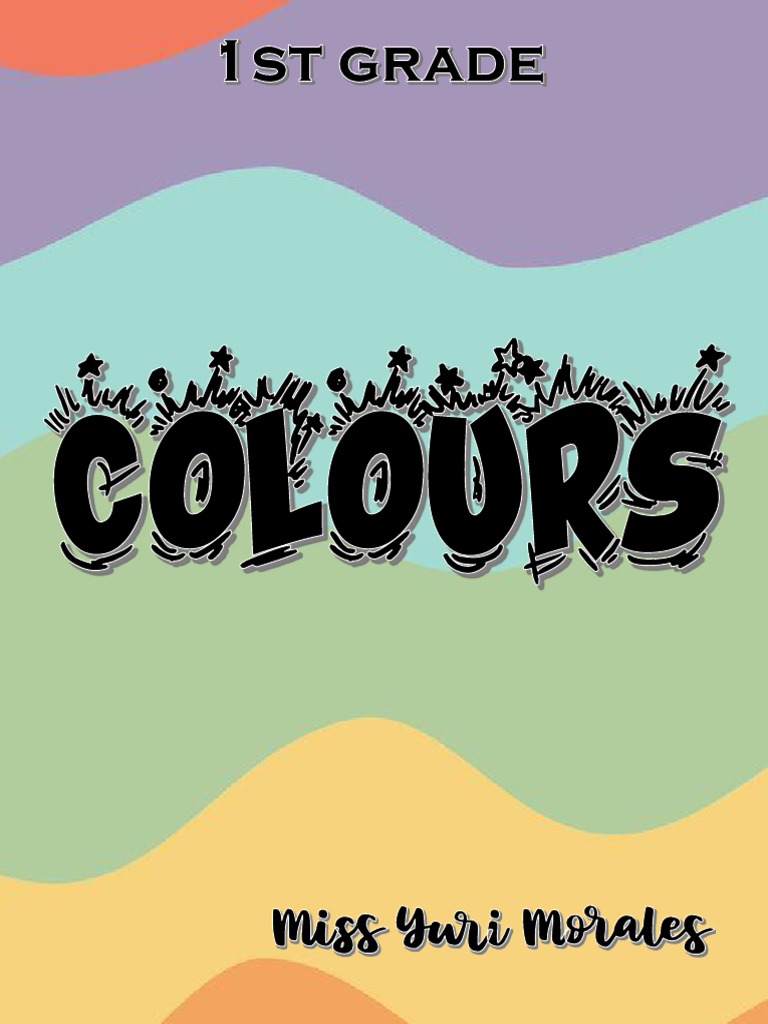 Colours 1ST Grade | PDF