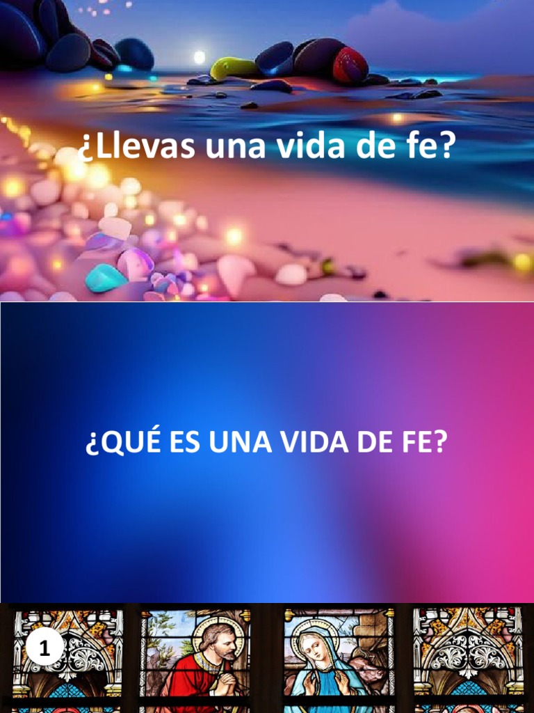 Que Es Una Vida de Fe | PDF