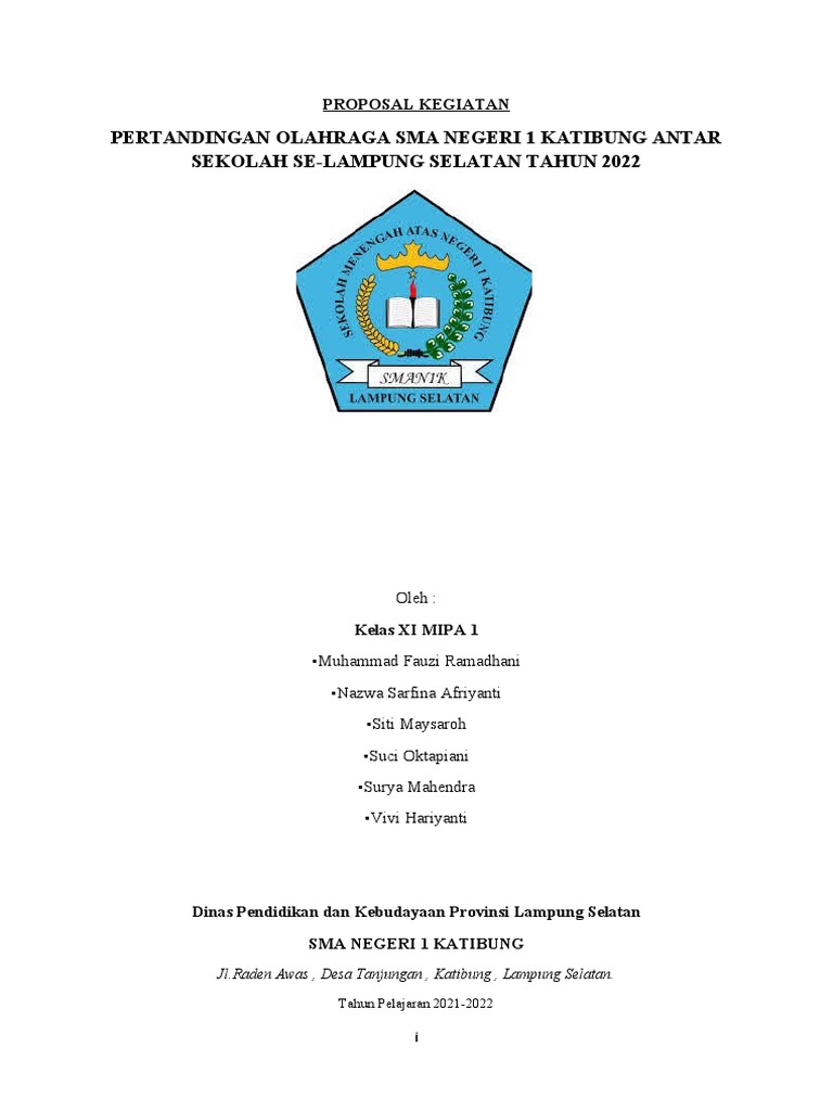 Proposal B.indo 222 | PDF