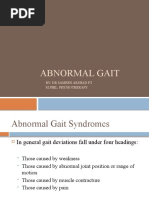 Types of Gaits With Descriptions | PDF