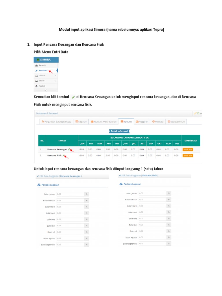 Modul Aplikasi Simora Nama Sebelumnya Tepra Pdf