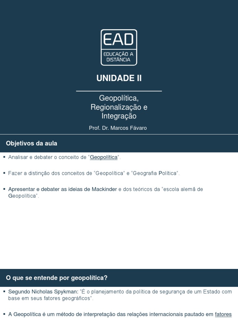 SLD 2 | PDF | Geopolítica | Geografia