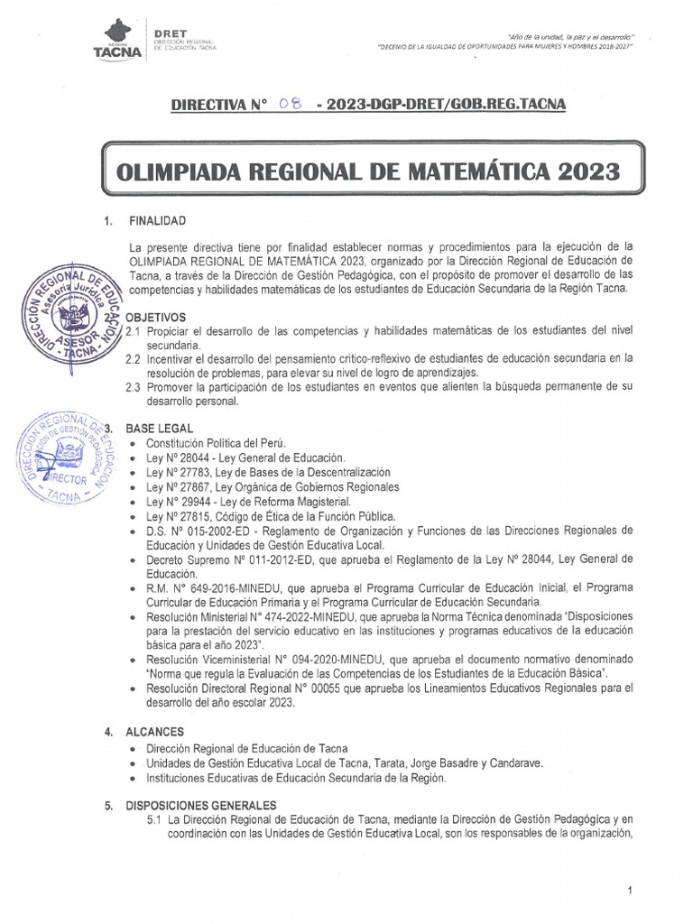 Olimpiadas Mat 2023 | PDF