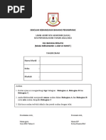 Template Cover Soalan | PDF