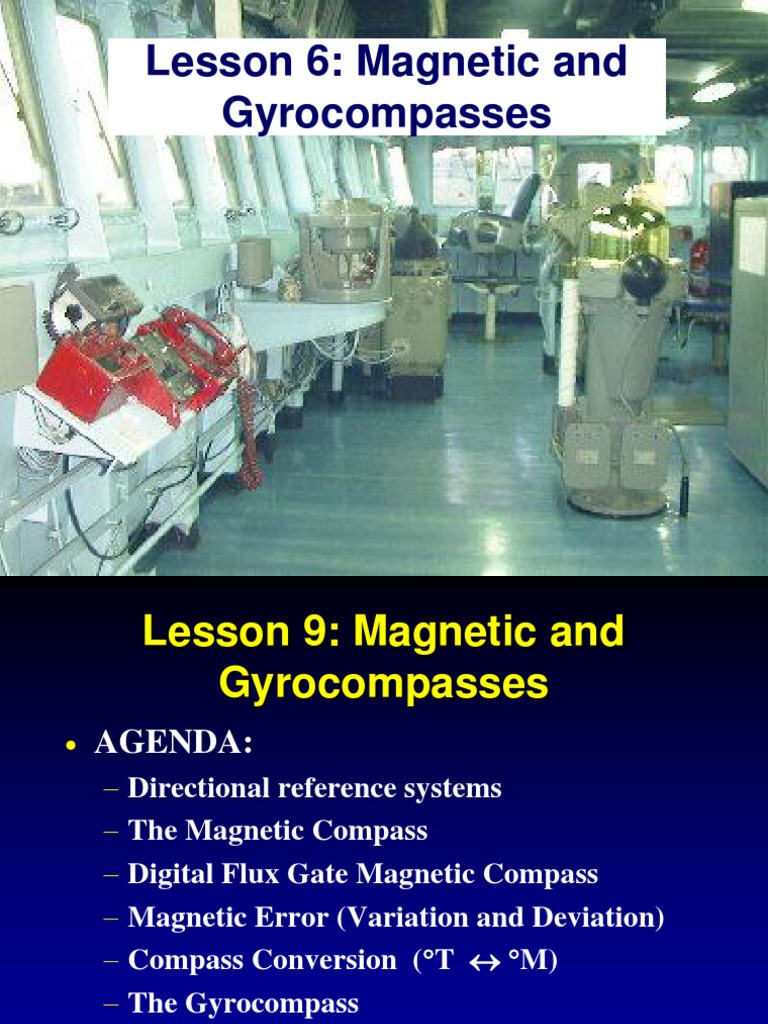 09 Magnetic Gyro Compass | Compass | Gyroscope