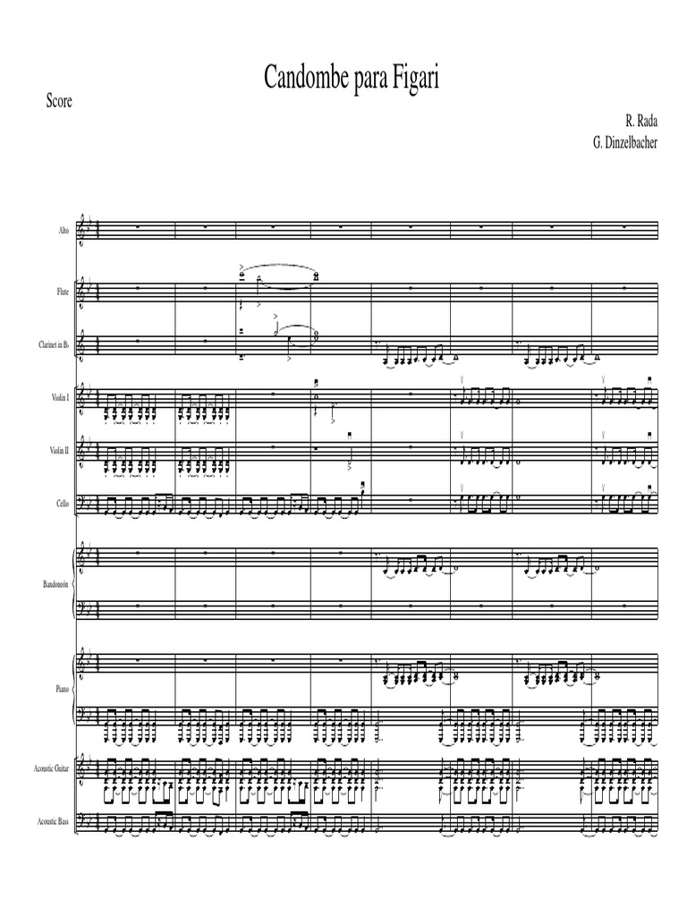 Candombe para Figari - Master | PDF