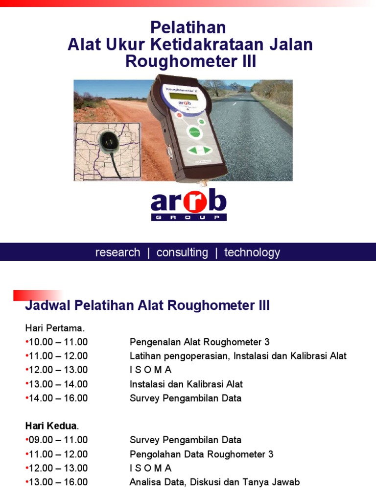 Roughometer III Training Rev 042017 | PDF