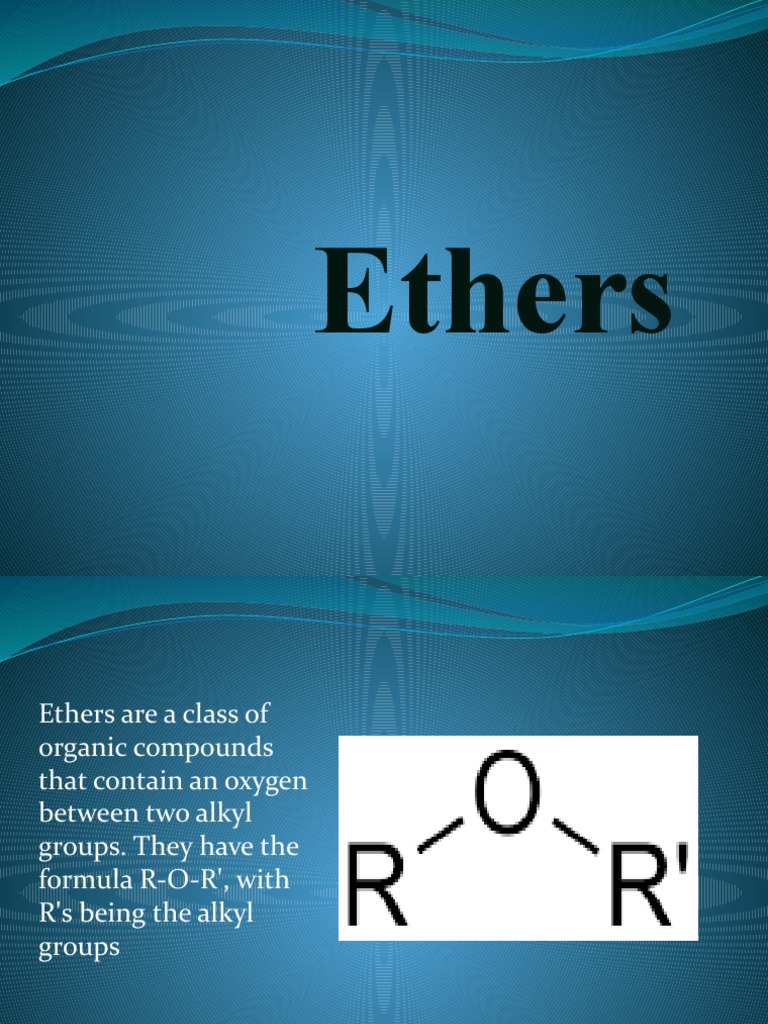 Ethers | PDF