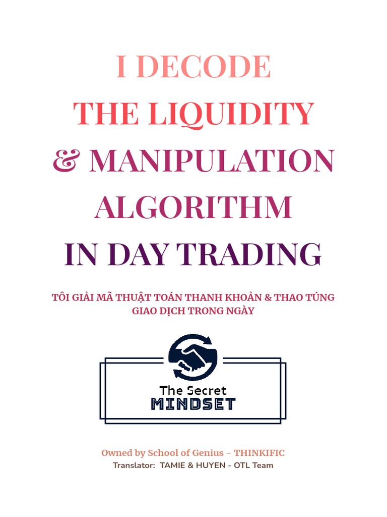 Decoded Liquidity & Manipulation | PDF