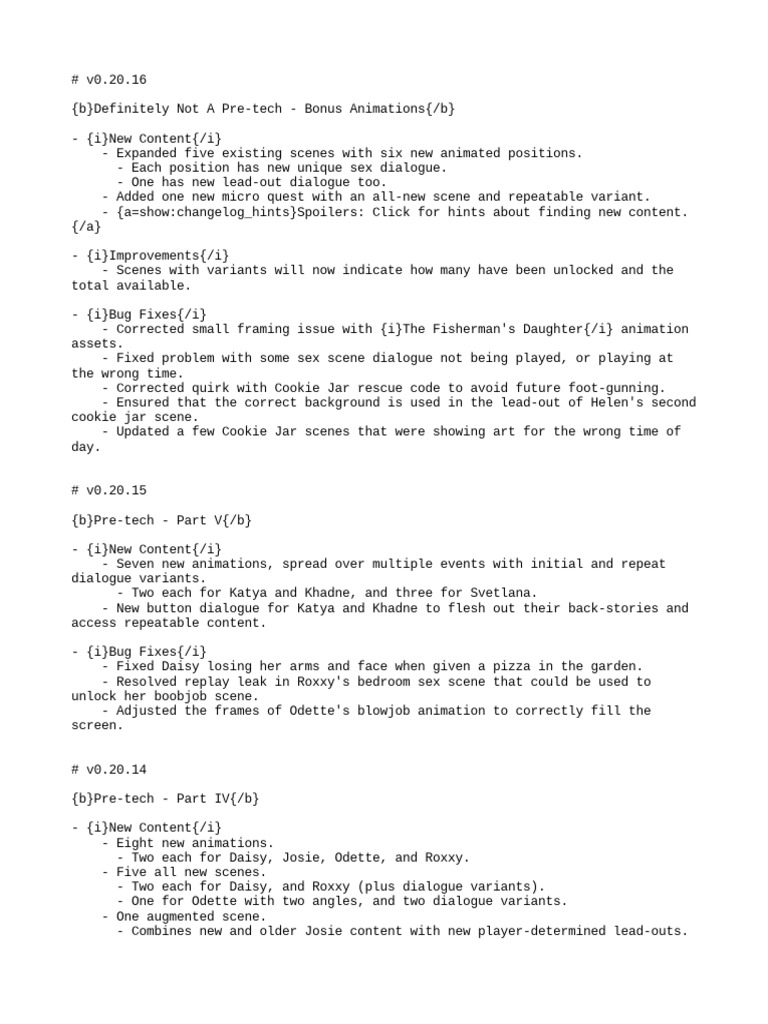 Changelog | PDF | Debugging | Software Bug