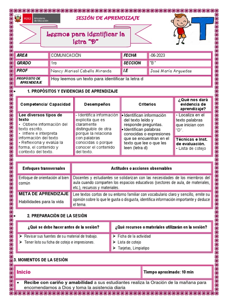 dddddddddddd | PDF | Aprendizaje | Evaluación