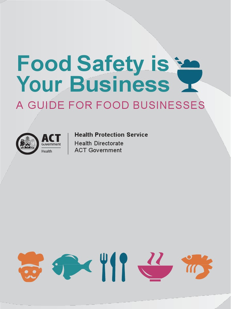 Food Safety Guide | PDF | Food Safety | Dishwasher