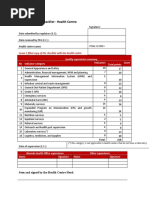 Hopsital Incharge Checklist | PDF | Hospital | Emergency Department