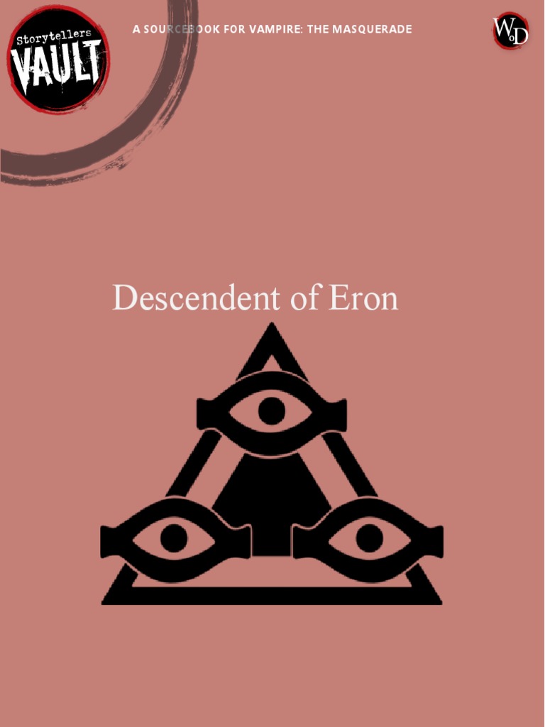 Descendent of Eron Loresheet | PDF | Campaign Settings | Role Playing Games