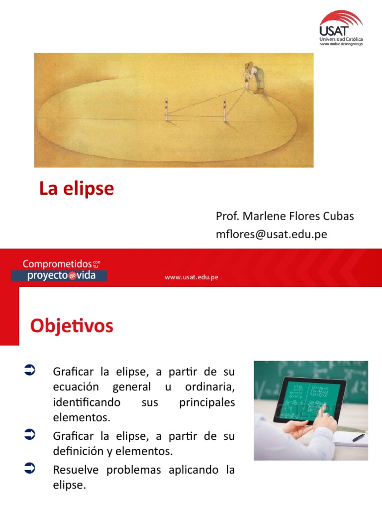 La Elipse | PDF | Elipse | Geometría