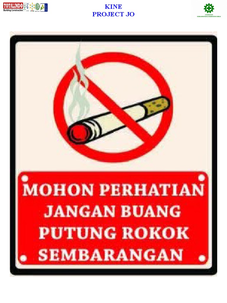 Jangan Buang Puntung | PDF