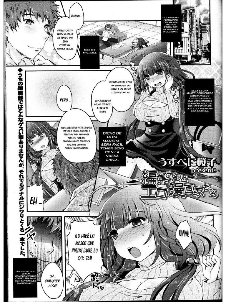 Usubeni Sakurako - Henshuu-San To Eromangaka-Chan | PDF