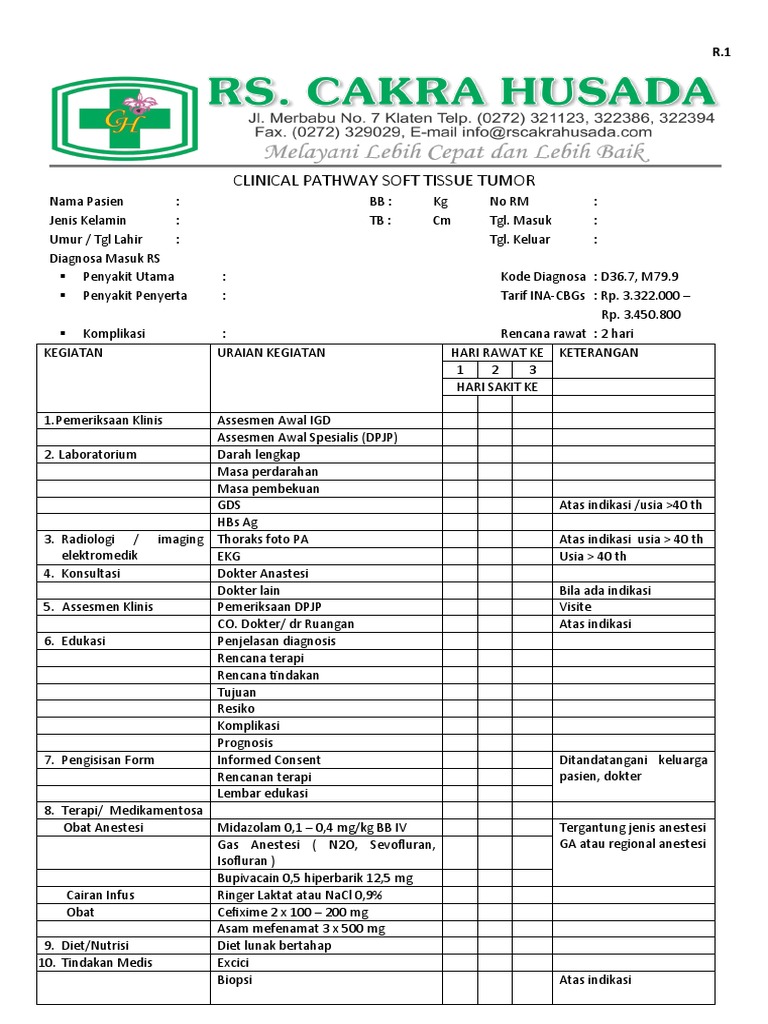 Clinical Pathway Stt | PDF