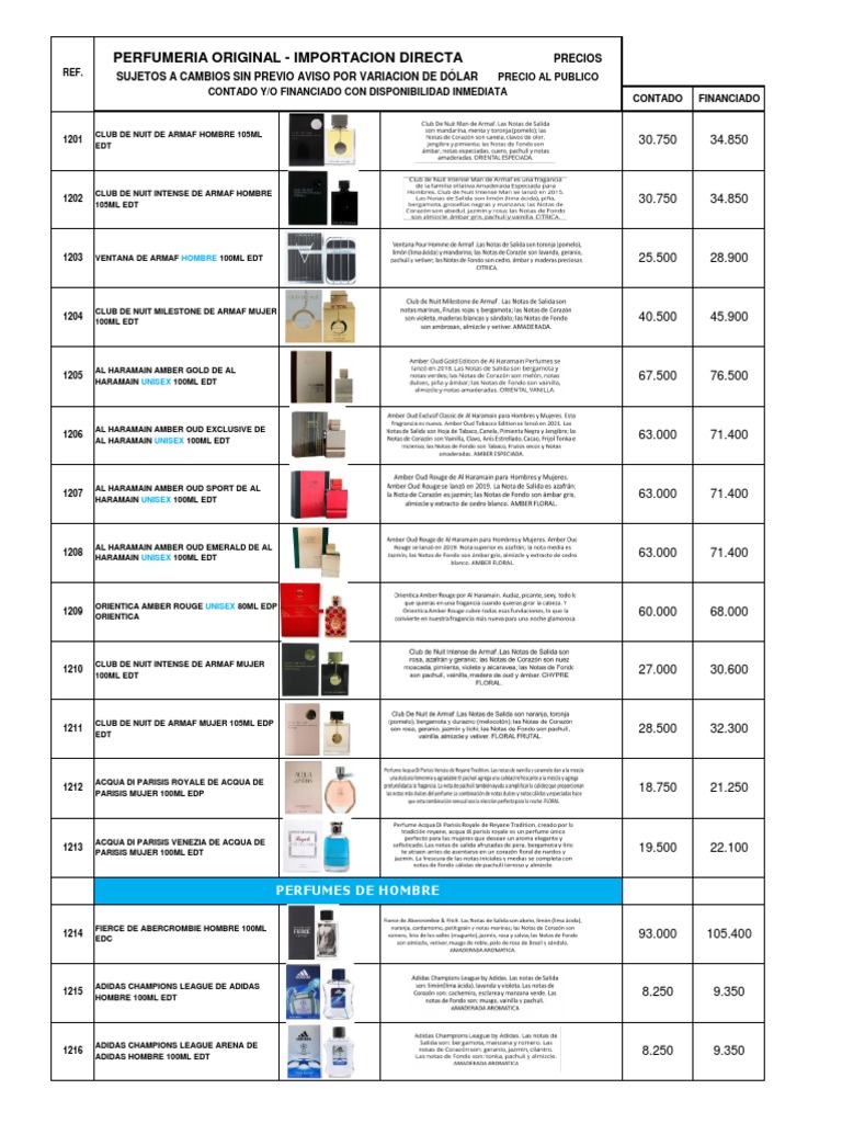 PRECIO PUBLICO 12 DE MAYO DE 2022 | PDF | Moda | Diseño de moda