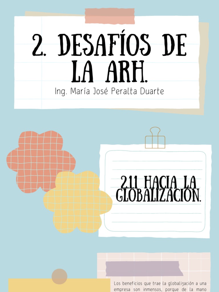 Desafíos de La ARH. | PDF
