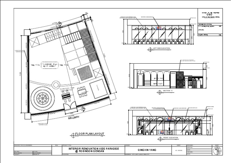 Floor Plan Layout: Hallway | PDF | Environmental Design | Architectural ...