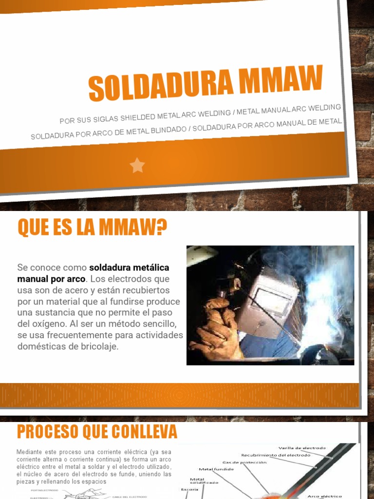201soldadura MMAW EXPO | PDF | Soldadura | Construcción