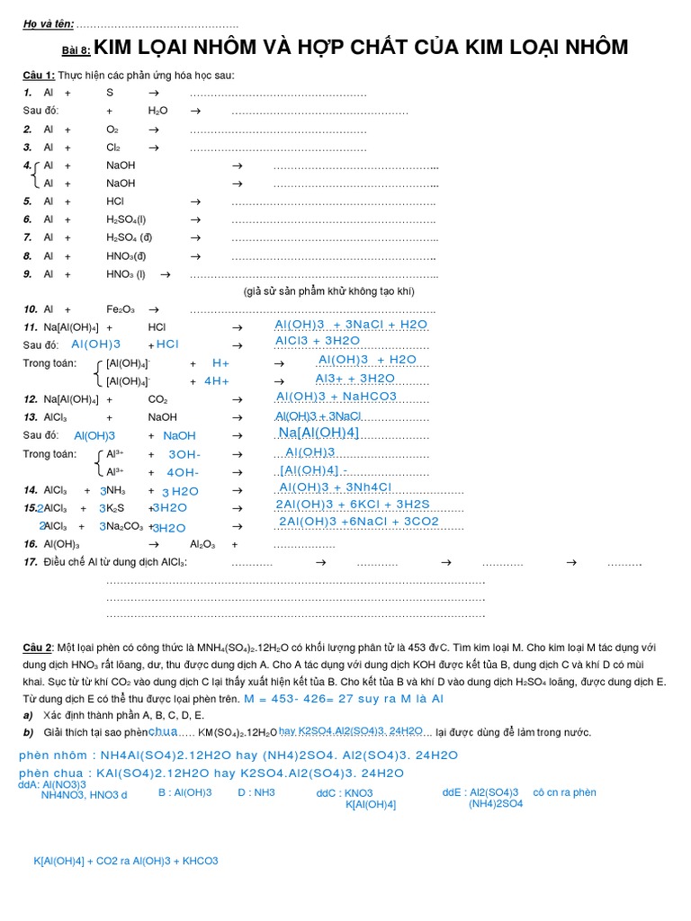 Kim Lo I Nhôm | PDF