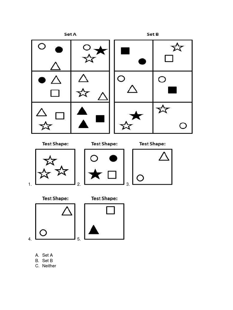 Abstract Reasoning 1 | PDF