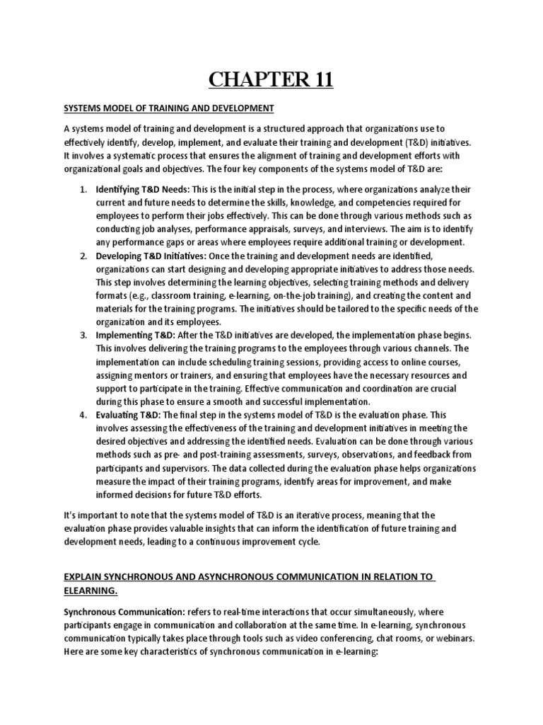 Chapter 11 | Download Free PDF | Educational Technology | Learning