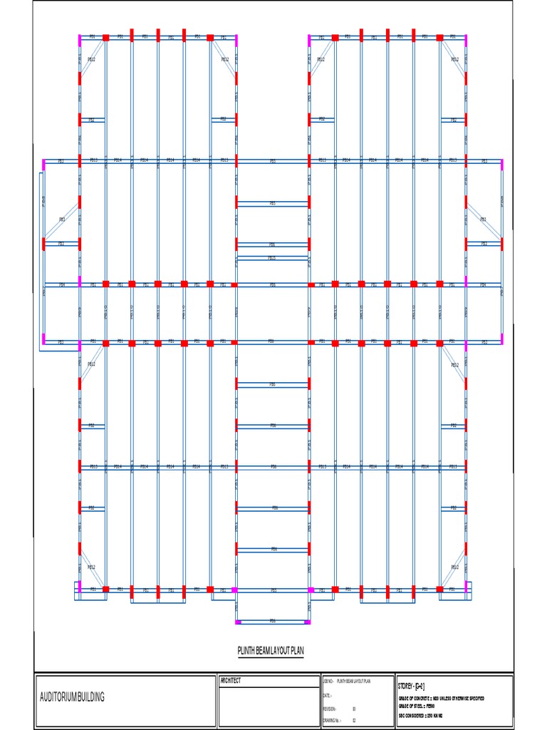 1 Plinth Beam Layout | PDF