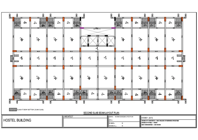 11 Second Slab Beam Layout | PDF