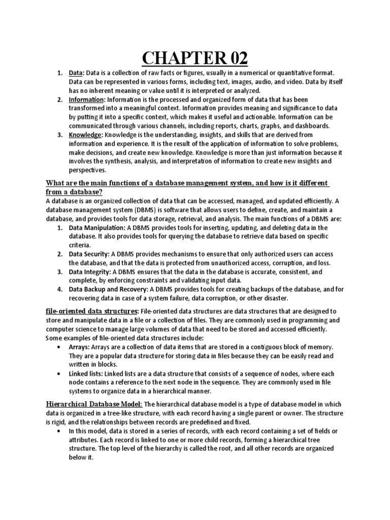 Chapter 02 Pdf Relational Database Databases