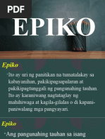 Filipino 10 Q1 Week 6, Epiko Ni Gilgamesh | PDF