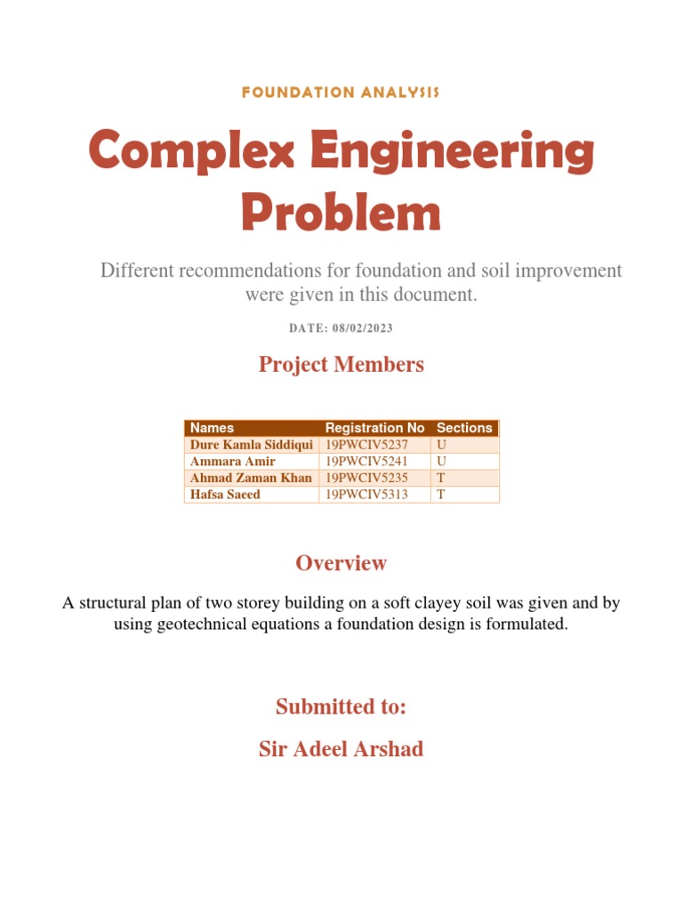 CEP of Foundation Engineering | PDF