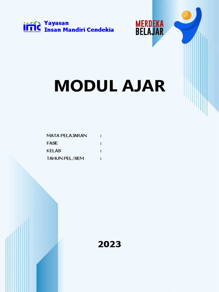 Format Modul Ajar-SD | PDF