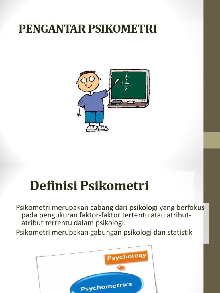 Gabungan Materi Psikometri | PDF | Sains & Matematika