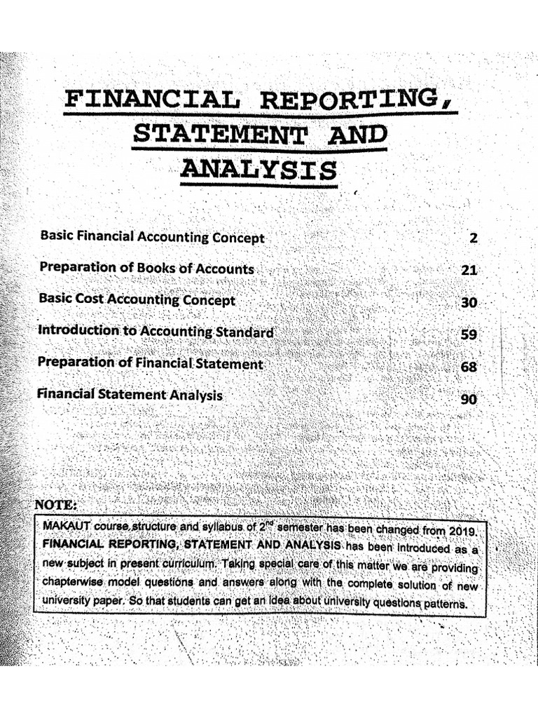 Financial Accounting 2nd Sem | PDF