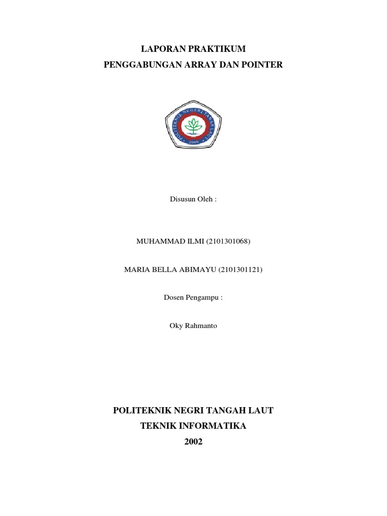 Laporan Praktikum Pointer | PDF