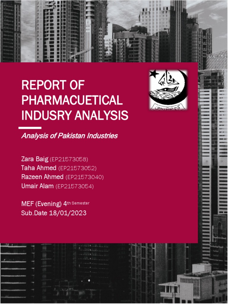 Analysis of Pharma Industry | PDF