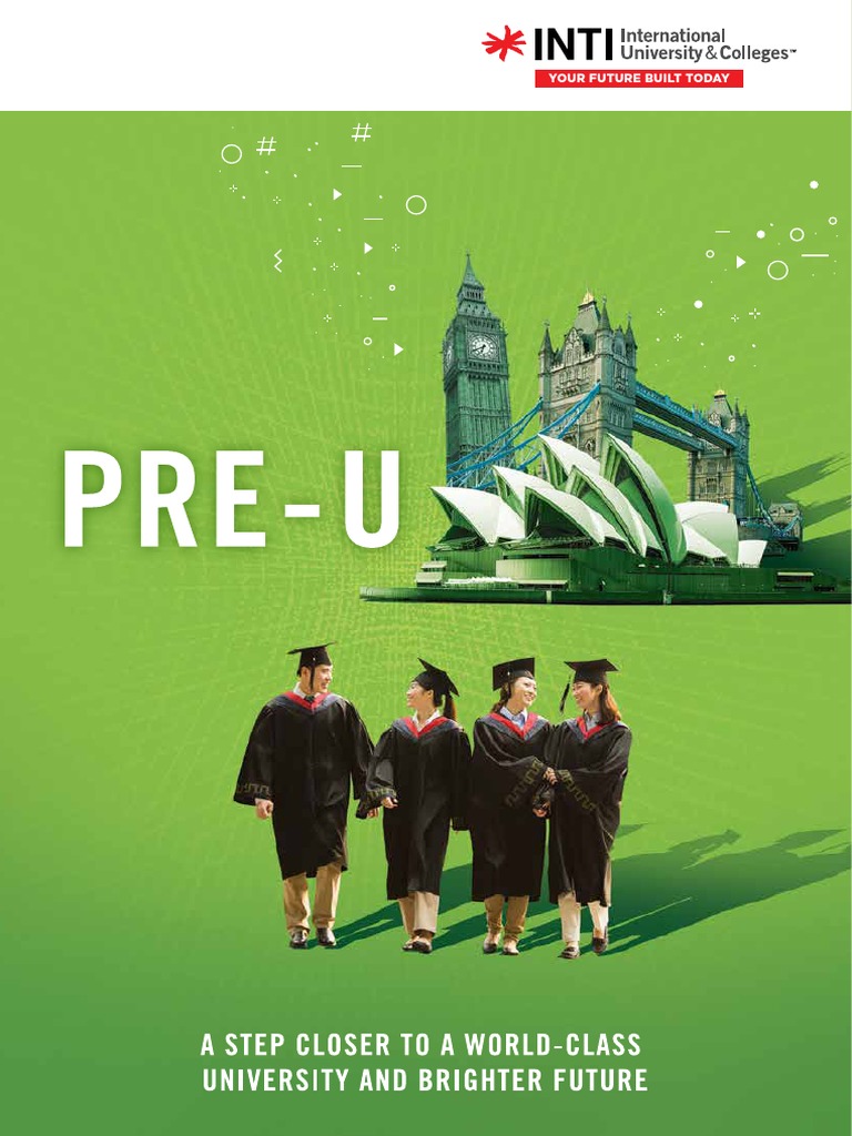2022 INTI PreU Brochure | PDF | Gce Advanced Level (United Kingdom)