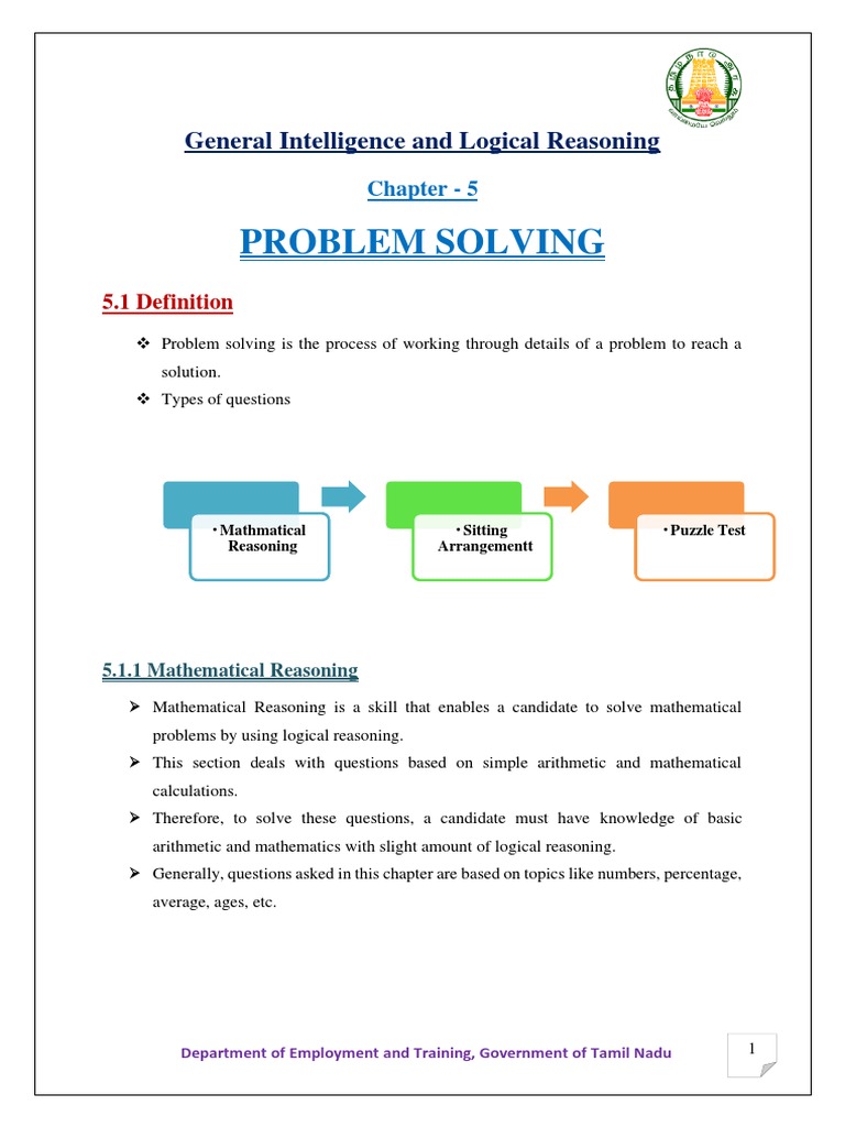 Problems Solving | PDF
