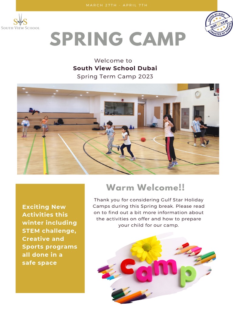 SVS Spring Camp Info Pack (1) | PDF