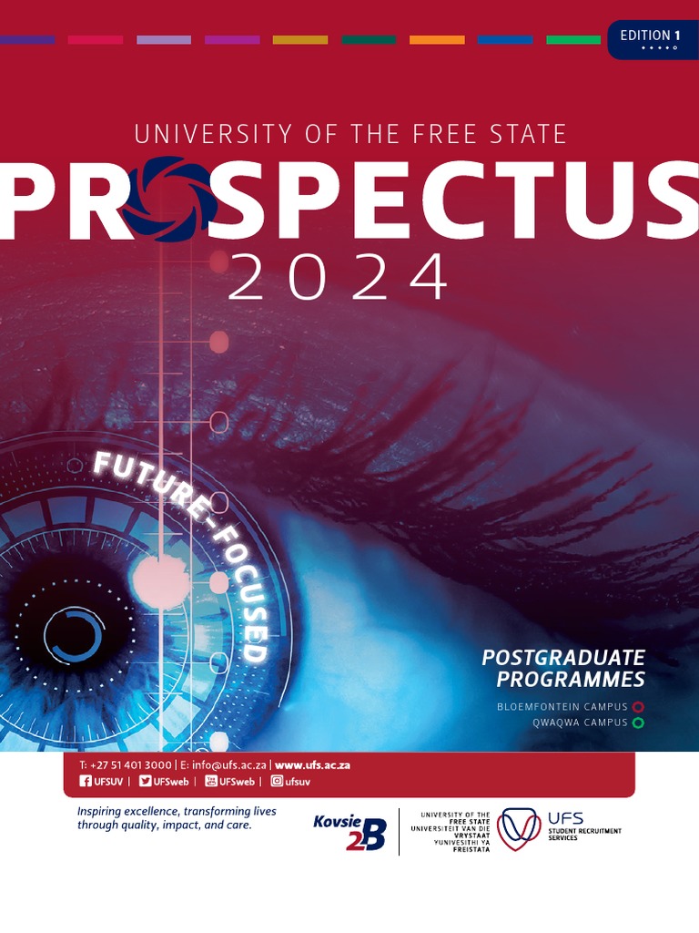 Web Ufs Postgraduate Prospectus 2024 | PDF | Postgraduate Education ...