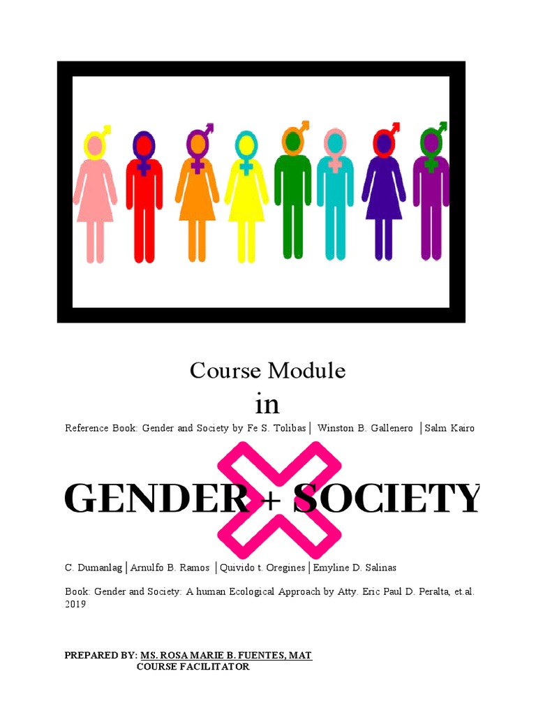Course Module GE 102 | PDF | Gender | Gender Studies