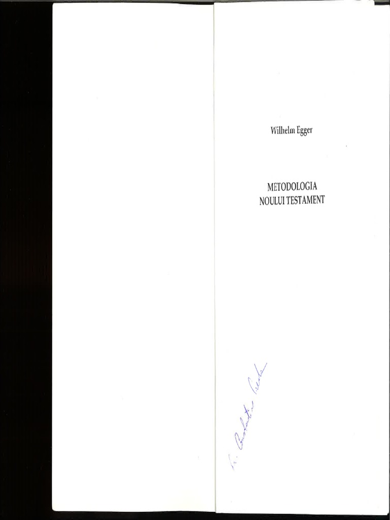Metodologia NT. W. EGGER | PDF